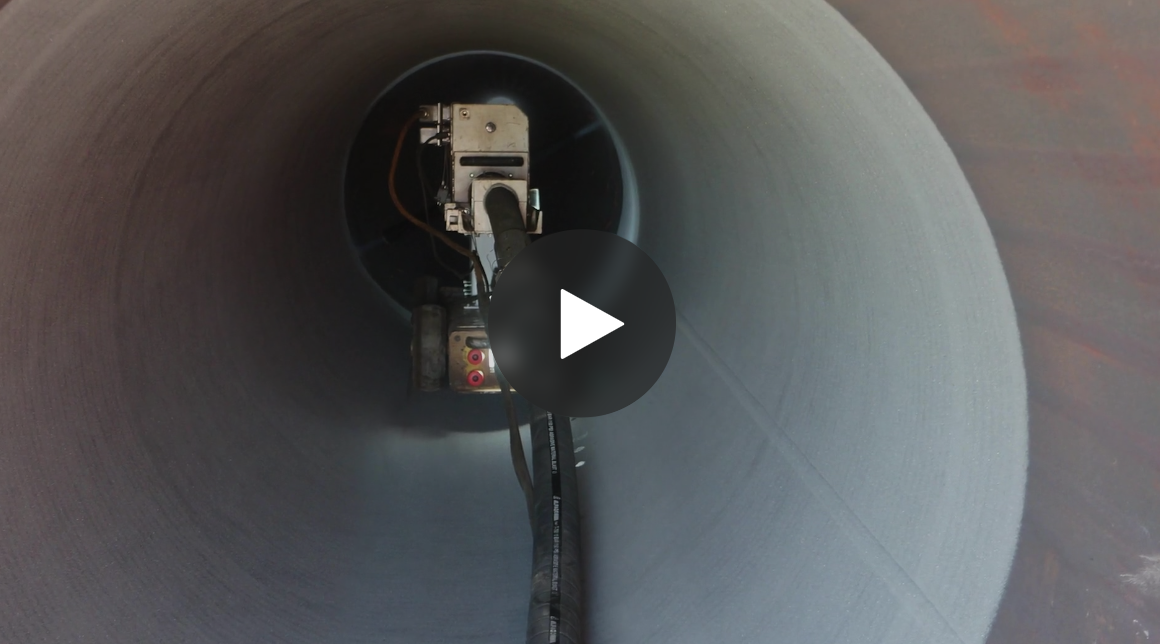 Sponge-Jet Pipe and Pipeline Video